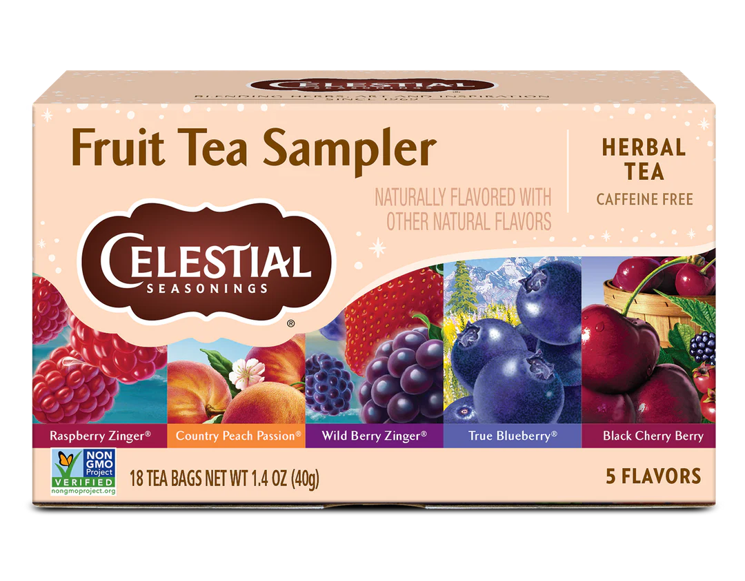 Celestial Seasonings Fruit Tea Sampler. – pinkiabeauty