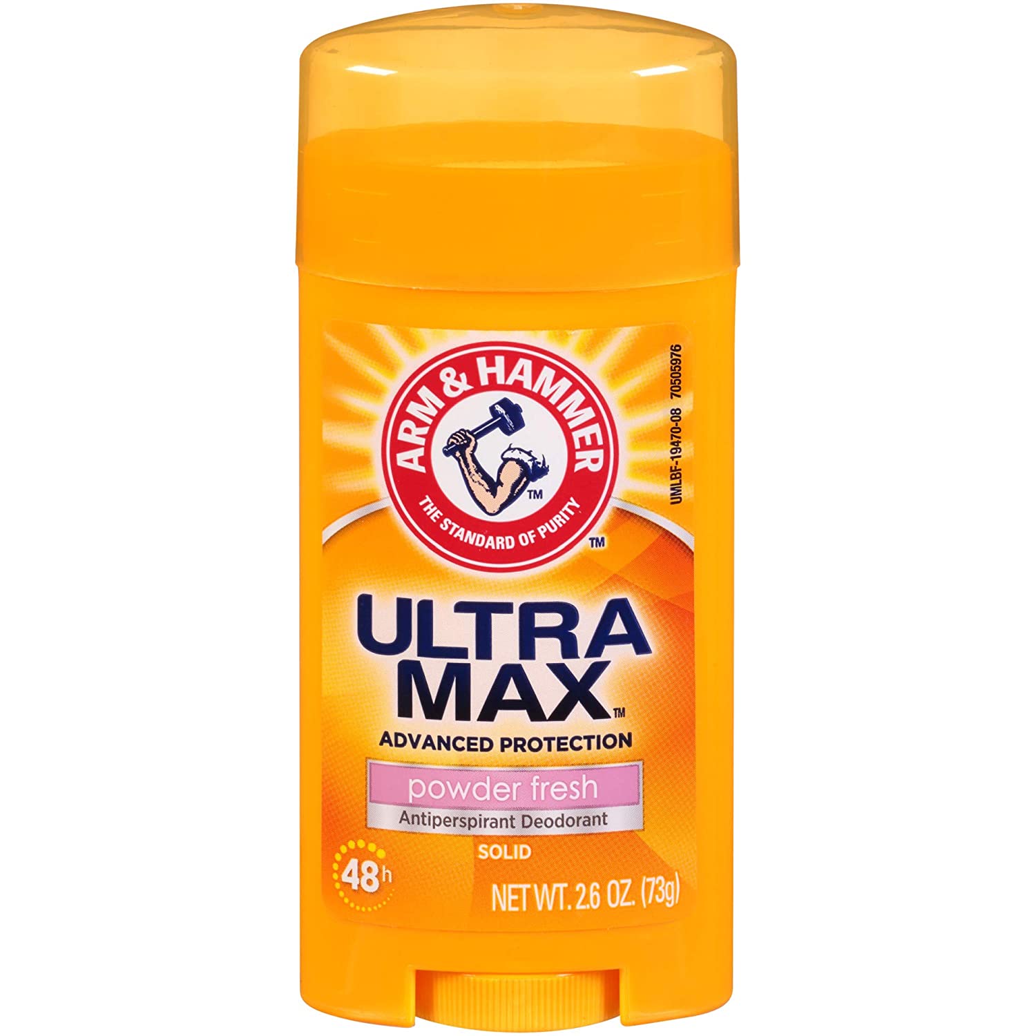Arm & Hammer Antiperspirant Deodorant Ultra Max Powder Fresh 73g ...
