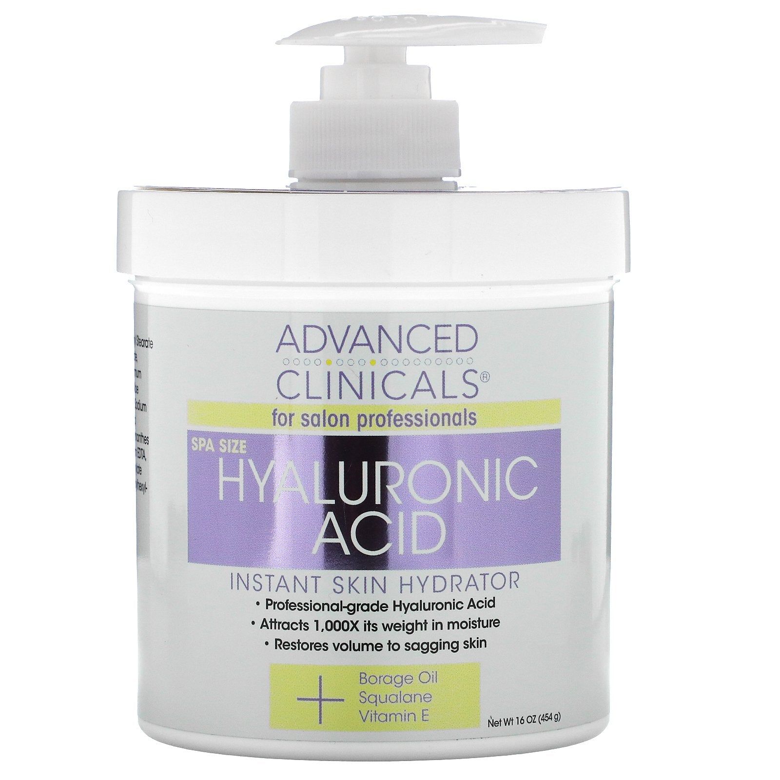 Advanced Clinicals Hyaluronic Acid Instant Skin Hydrator – pinkiabeauty